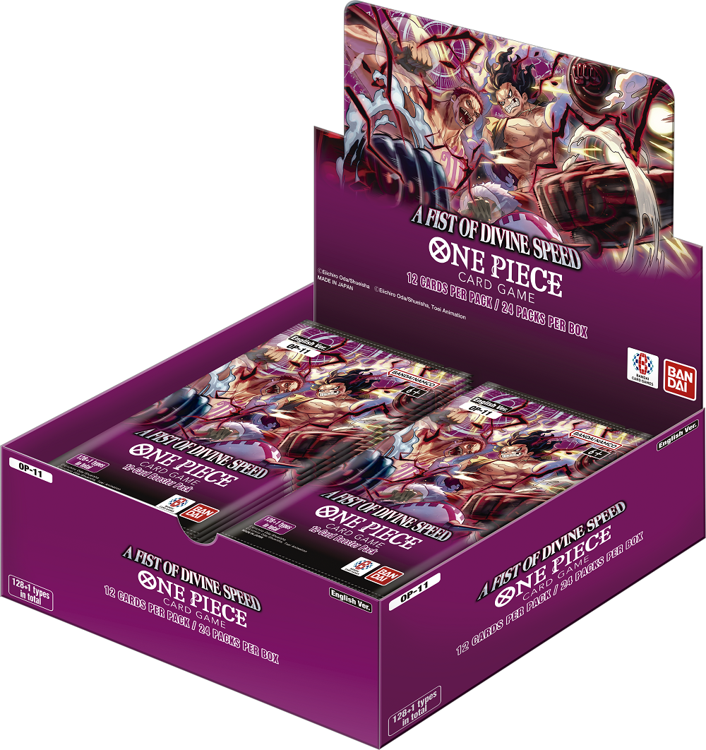 One Piece Card Game: A Fist of Divine Speed OP11 Booster Box – A & C Games