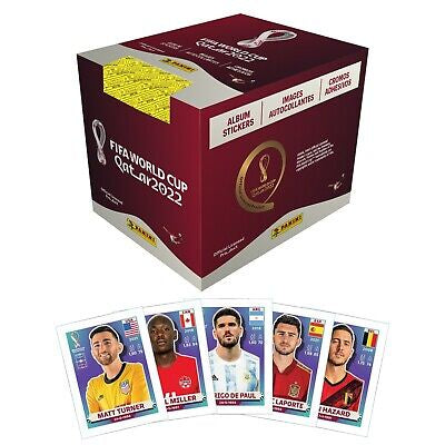 Panini FIFA World Cup Qatar 2022 - Sticker Box (50 Packs Per Box) – A ...