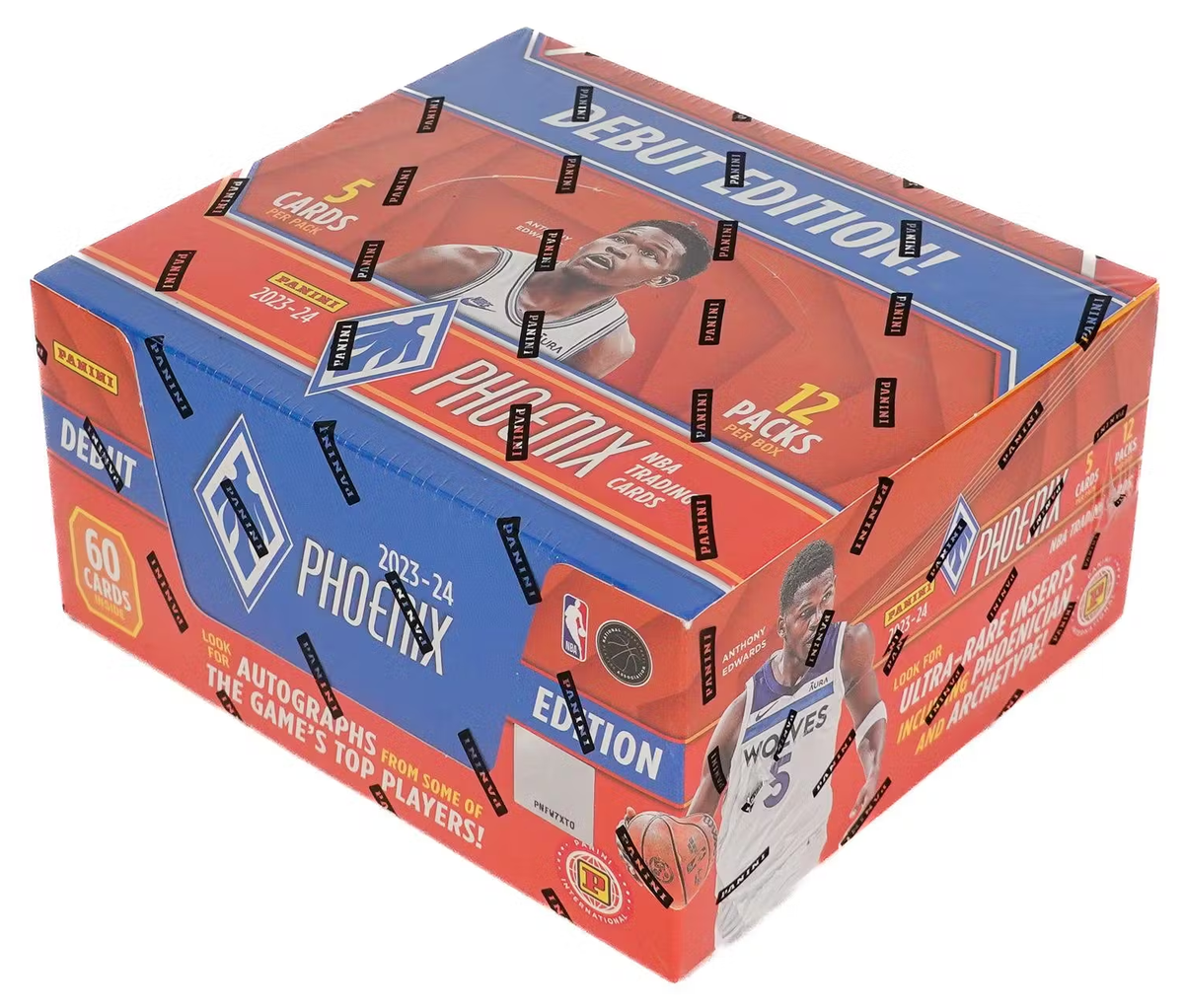 2023-24 Panini Phoenix Basketball International Debut Edition Hobby Bo ...