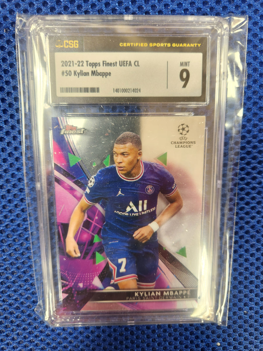 Kylian Mbappe 1x Sports Card Single (In Paris Saint Germain Jersey) (P ...