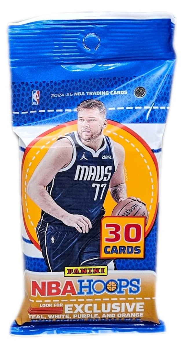 2024-25 Panini NBA Hoops Basketball Cello Fat Pack - 30 Card Value Pac ...