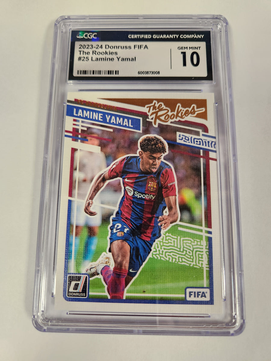 2023-24 Lamine Yamal Rookie Card (CGC Graded 9.5) (1x Randomly Selecte ...