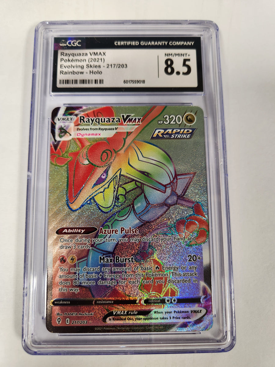 Rayquaza VMAX - Pokemon (2021) - Evolving Skies - 217/203 - Rainbow Ho ...