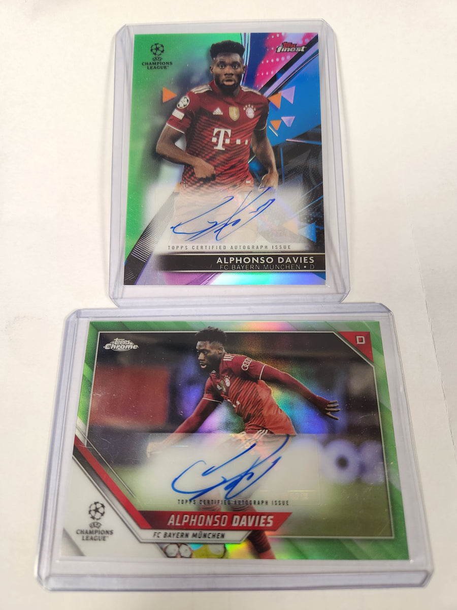 Alphonso Davies - Auto Autographed Authentic Signed Signature Card (Ra ...