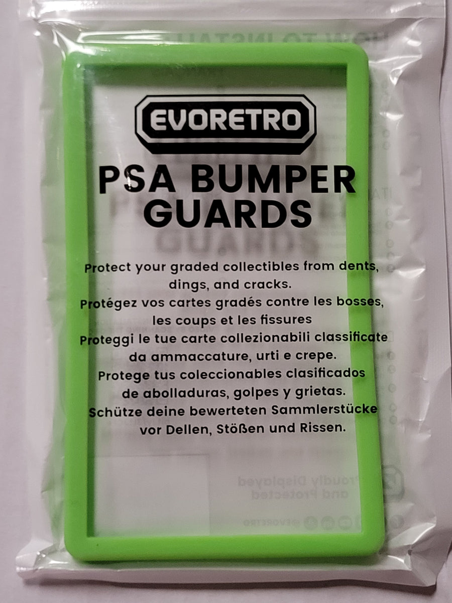 Bumper Graded Slab Protector For PSA 1CT - Yellow Green – A & C Games