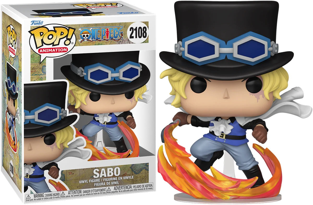 Funko POP! Animation: One Piece - Sabo #2108 Vinyl Figure – A & C Games