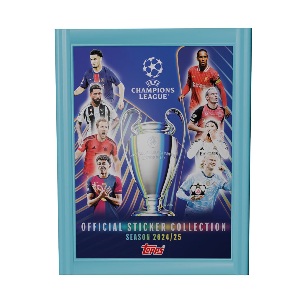 2024-25 Topps UEFA Champions League Official Sticker Collection Pack ...