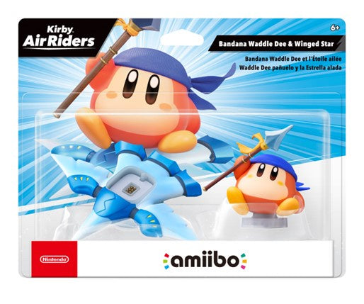 Nintendo Amiibo Waddle Dee & Winged Star (Kirby Air Riders Series) – A ...