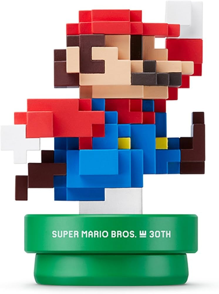 Nintendo Amiibo 30th Anniversary Super Mario Bros. - 8-Bit Mario Moder ...
