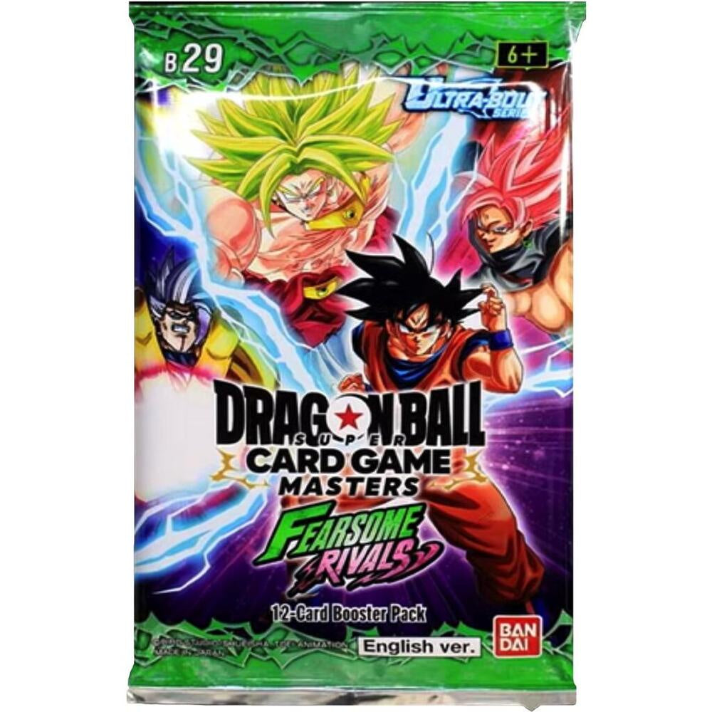 Dragon Ball Super: Masters Fearsome Rivals BT29 Booster Pack – A & C Games