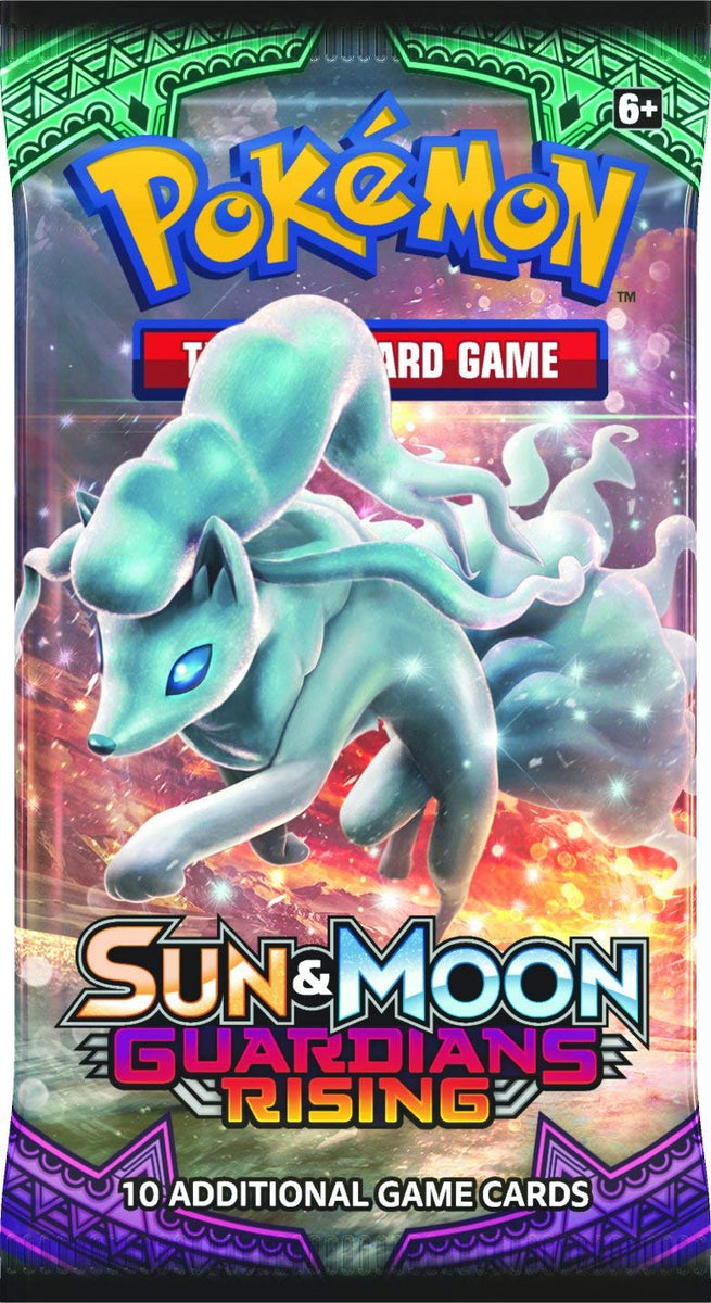 Pokemon TCG: Sun and Moon Guardians Rising Booster Pack – A & C Games