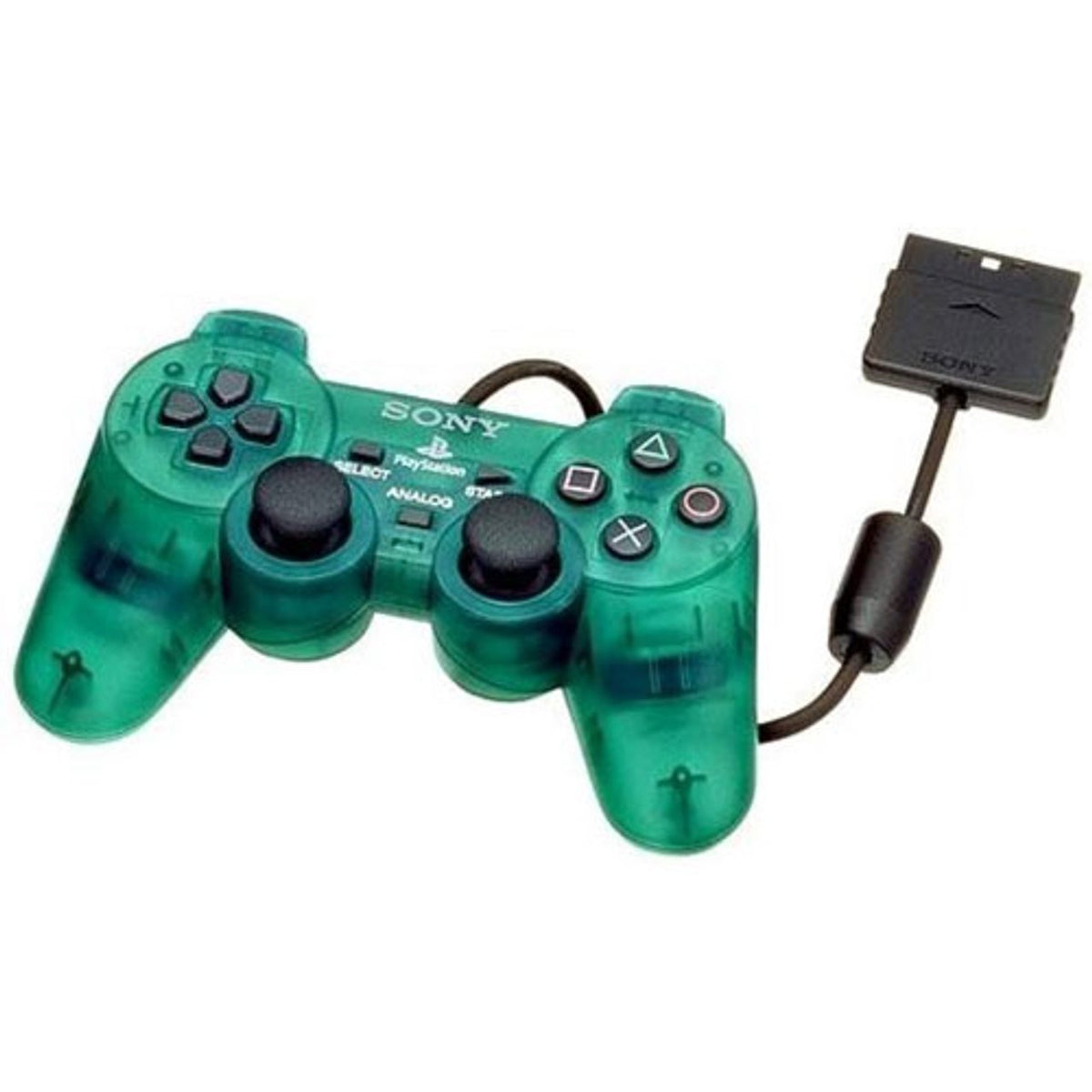 Playstation 2 Dualshock 2 Controller Official PS2 (Emerald Green) – A ...