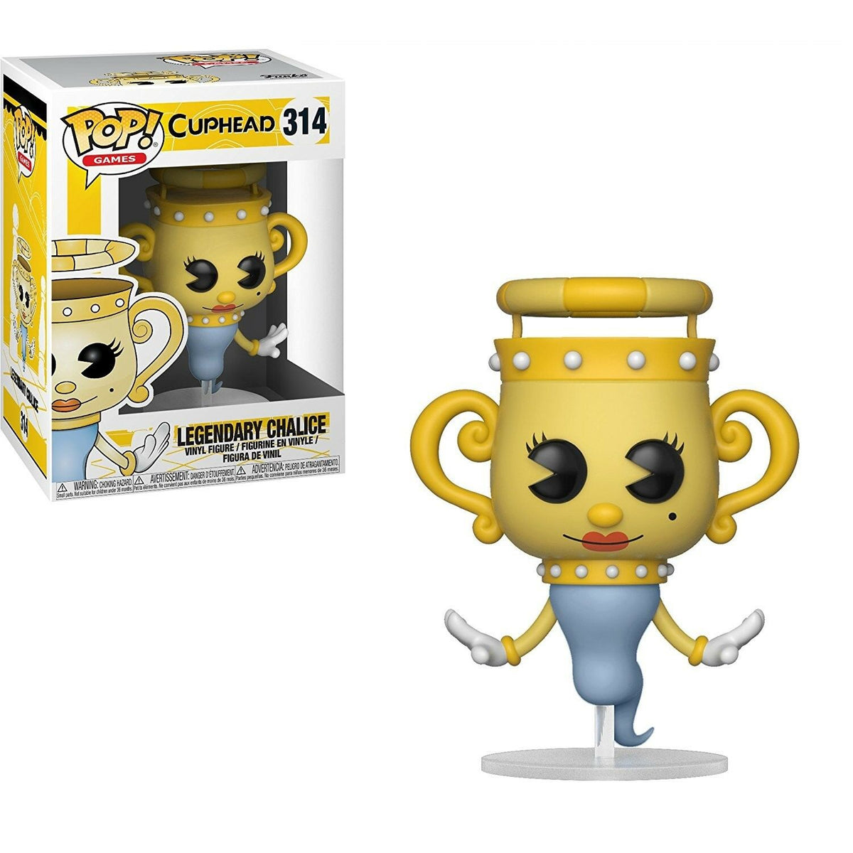 Funko POP! Games: Cuphead - Legendary Chalice #314 Vinyl Figure – A & C ...