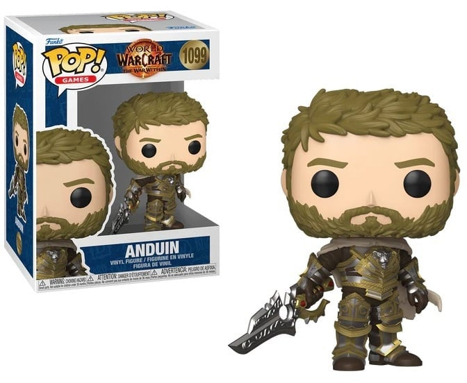Funko POP! Games: World of Warcraft The War Within - Anduin #1099 Viny ...