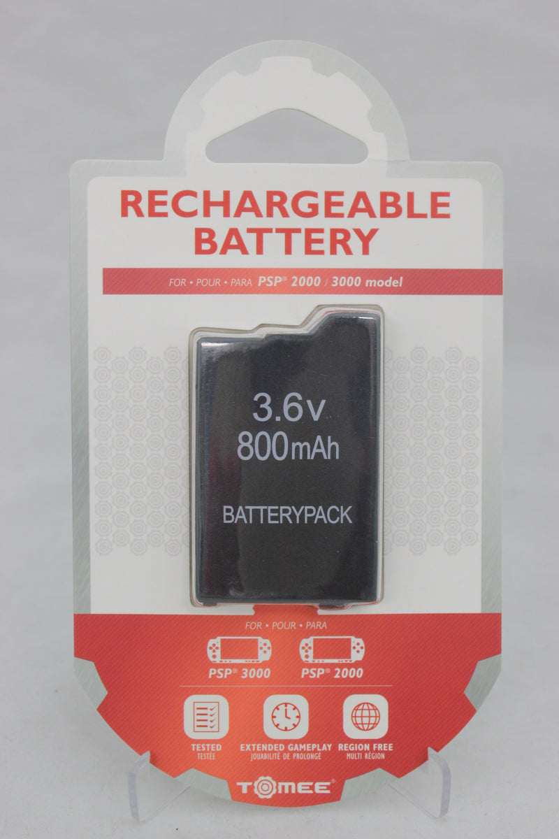 PSP 3000/PSP 2000 Tomee Replacement Battery 800mAH - PSP – A & C Games