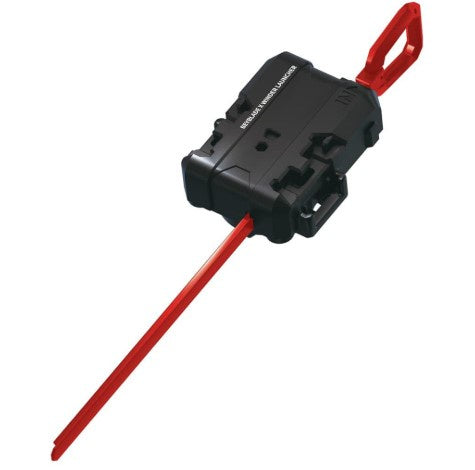 Winder Launcher - (UX-02 Black/Red) (LAUNCHER + RIPCORD ONLY) Beyblade ...