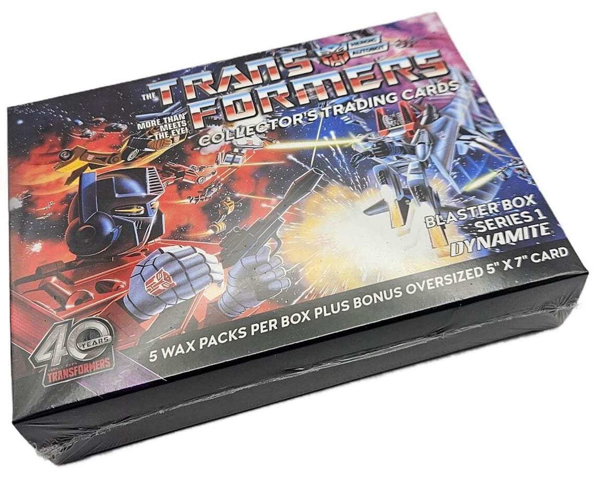 Transformers 40th Anniversary Collector's Trading Cards Series 1 Blast ...