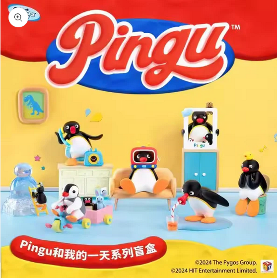 Pingu Daily Life Figure Series Blind Box (1 Random Blind Box) – A & C Games