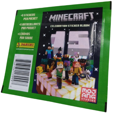 Panini Minecraft 15th Anniversary Sticker Packet – A & C Games