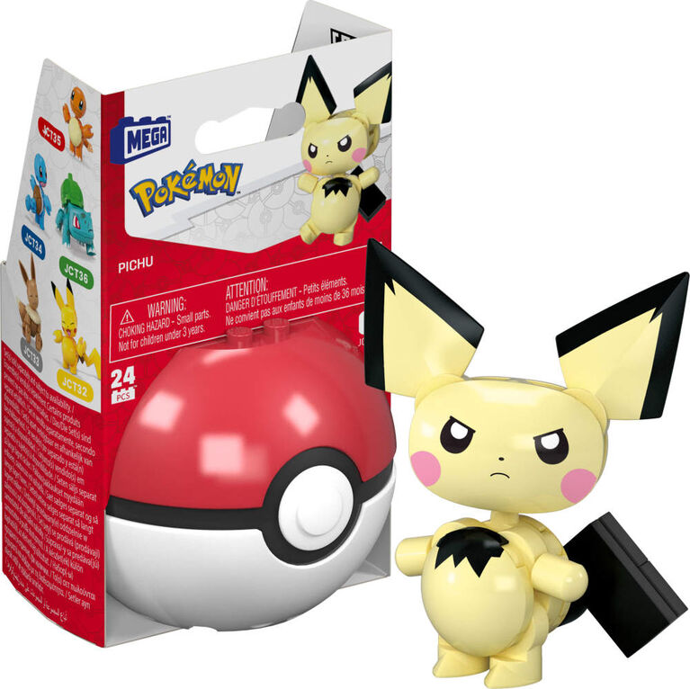 Mega Construx Pokemon Pichu Pokeball – A & C Games