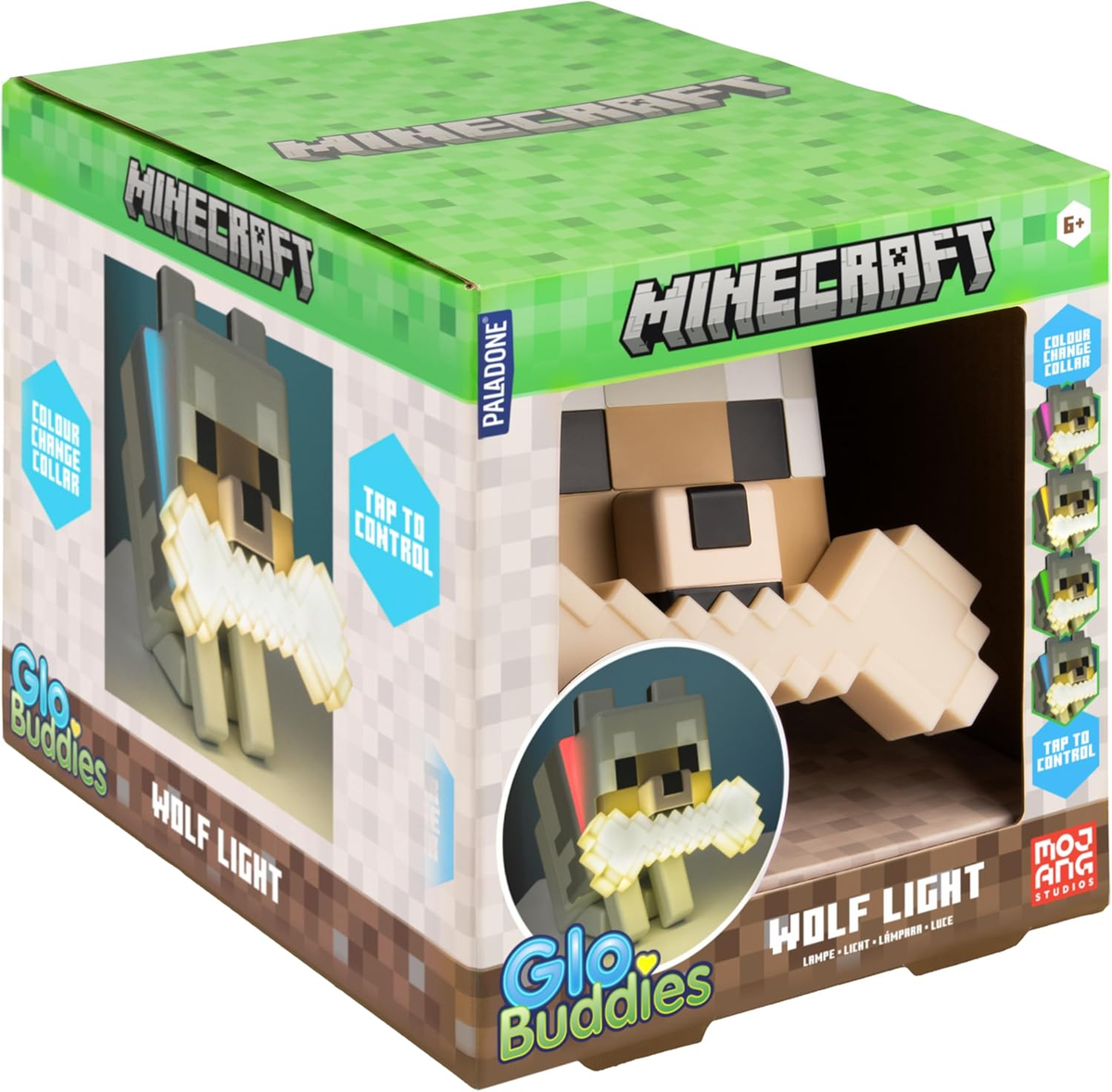 Paladone Minecraft Color Changing Wolf Light – A & C Games