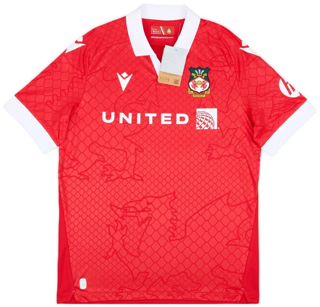 Wrexham 2024-25 - Home Jersey - Large – A & C Games