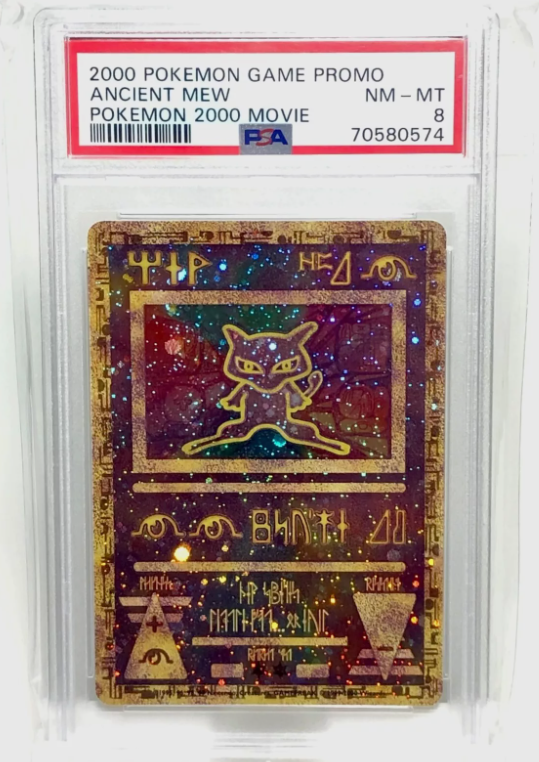 Ancient Mew – Pokemon (2000) Movie Promo 2000 - PSA Graded 8 – A & C Games