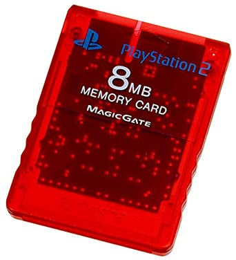 Official Playstation 2 8MB Memory Card Red - PS2 (Pre-owned) – A & C Games