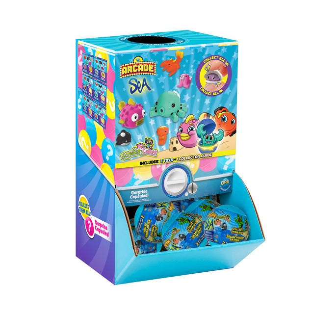 ORB Arcade Capsules Squish Sea Collection PDQ (1 Randomly Selected) – A ...
