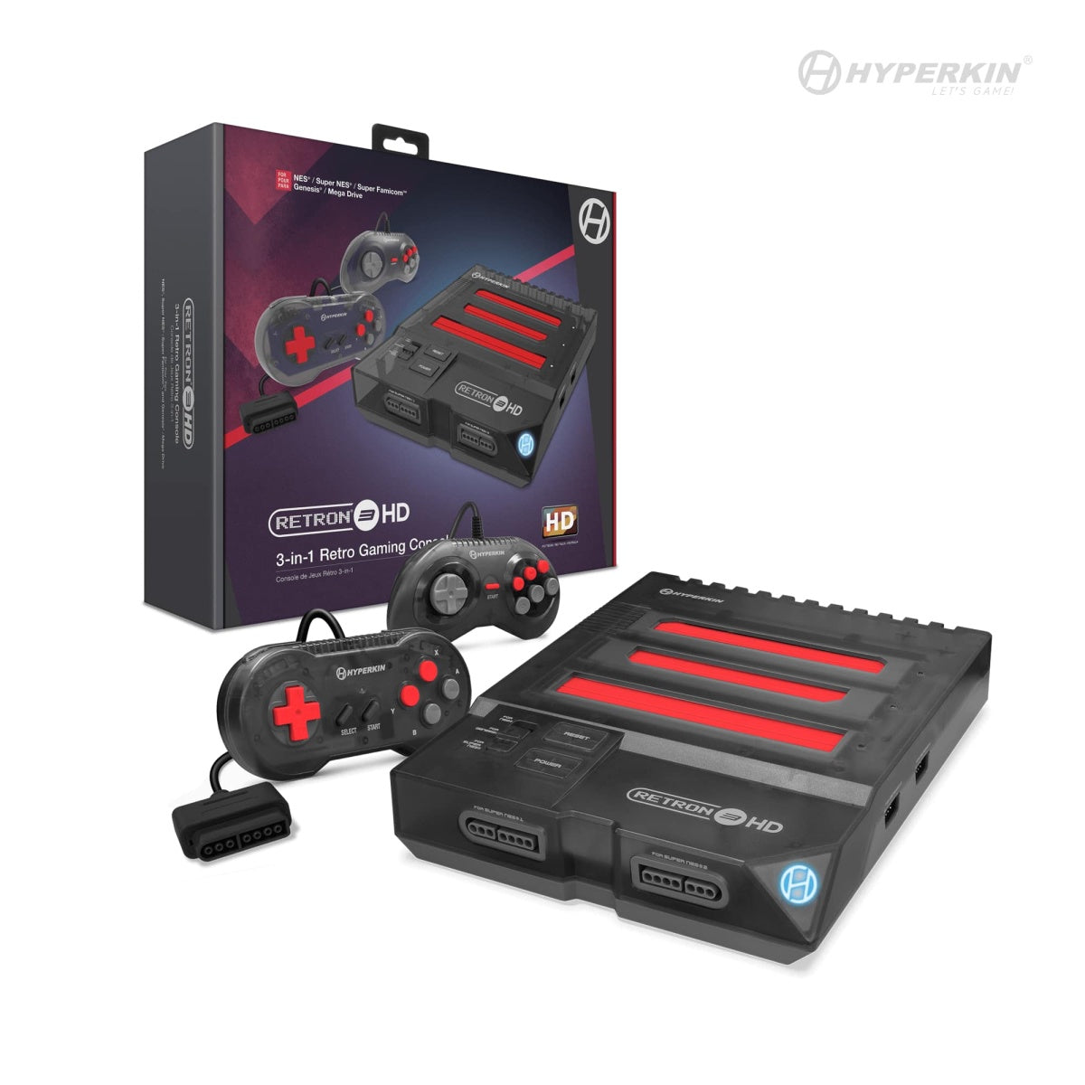 RetroN 3 HD 3-in-1 Retro Gaming Console (Space Black) – A & C Games