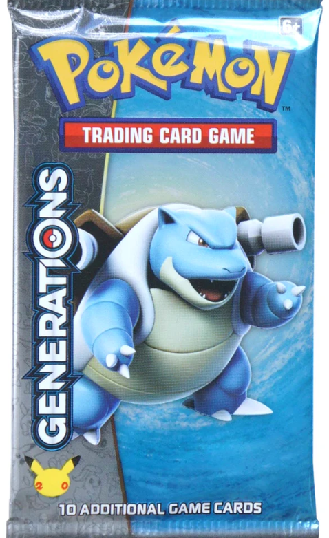 Pokemon TCG Generations Booster Pack – A & C Games