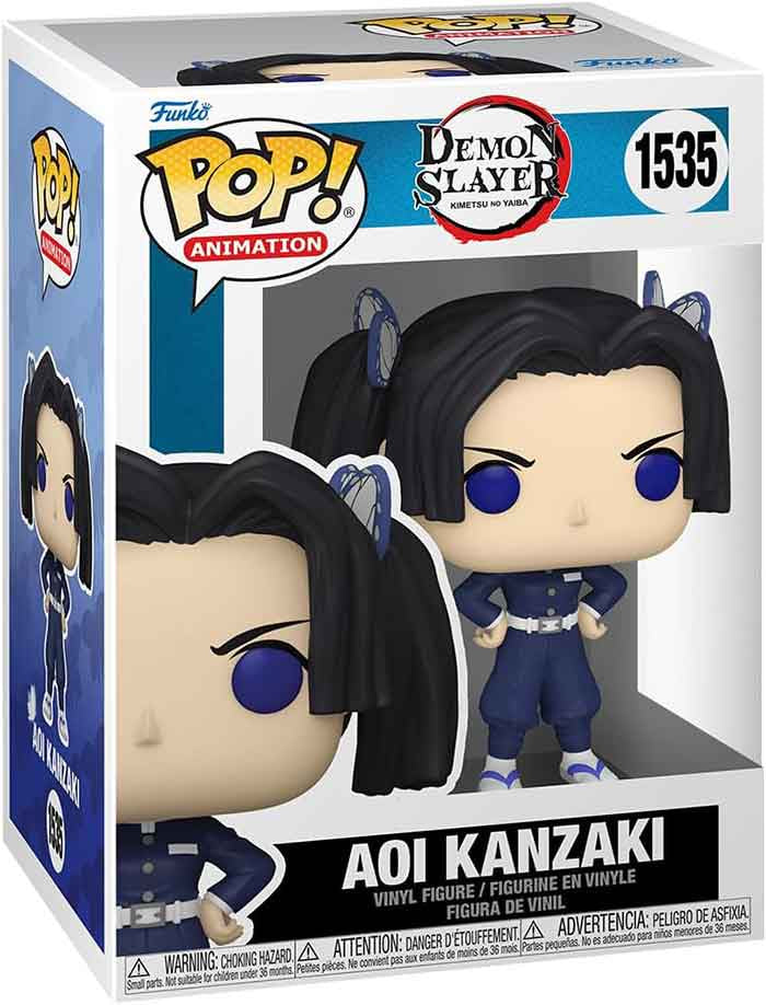 Funko POP! Animation: Demon Slayer - Aoi Kanzaki #1535 Vinyl Figure – A ...