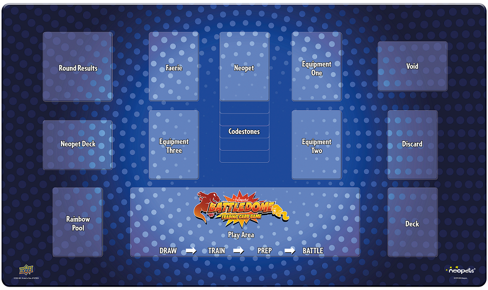 Upper Deck Neopets Battledome TCG Playmat - Battledome – A & C Games