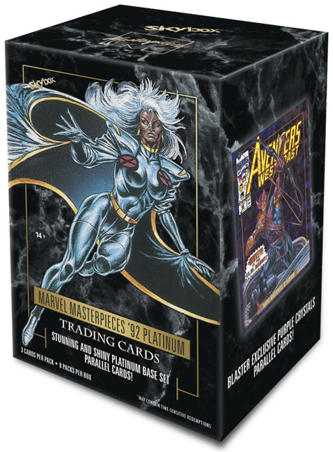 2024 Upper Deck Skybox Marvel Masterpieces '92 Platinum Blaster Box – A ...