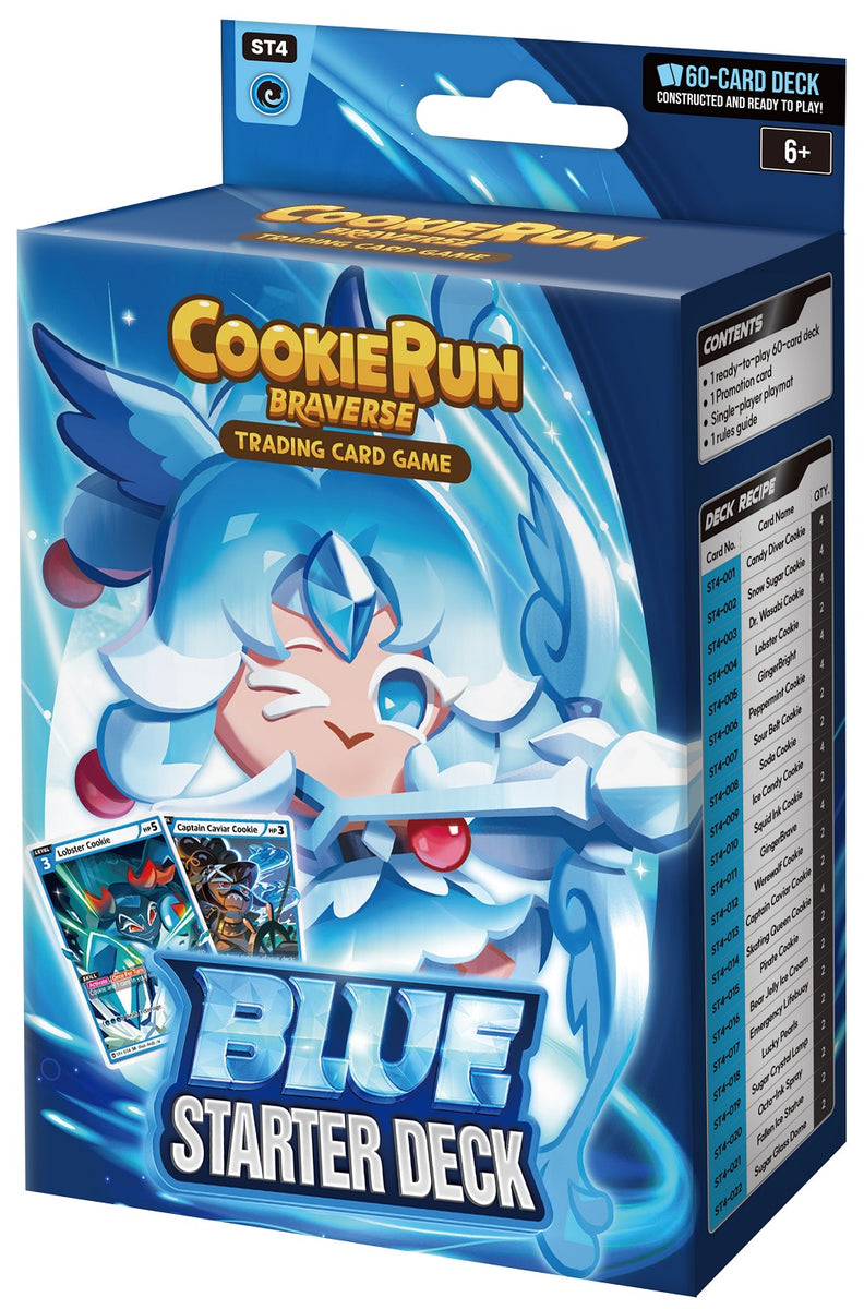 Cookie Run Braverse TCG: Starter Deck - Blue – A & C Games