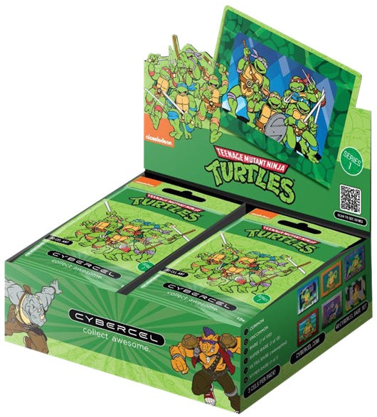 Cybercel Trading Cards: Teenage Mutant Ninja Turtles Series 1 Booster ...