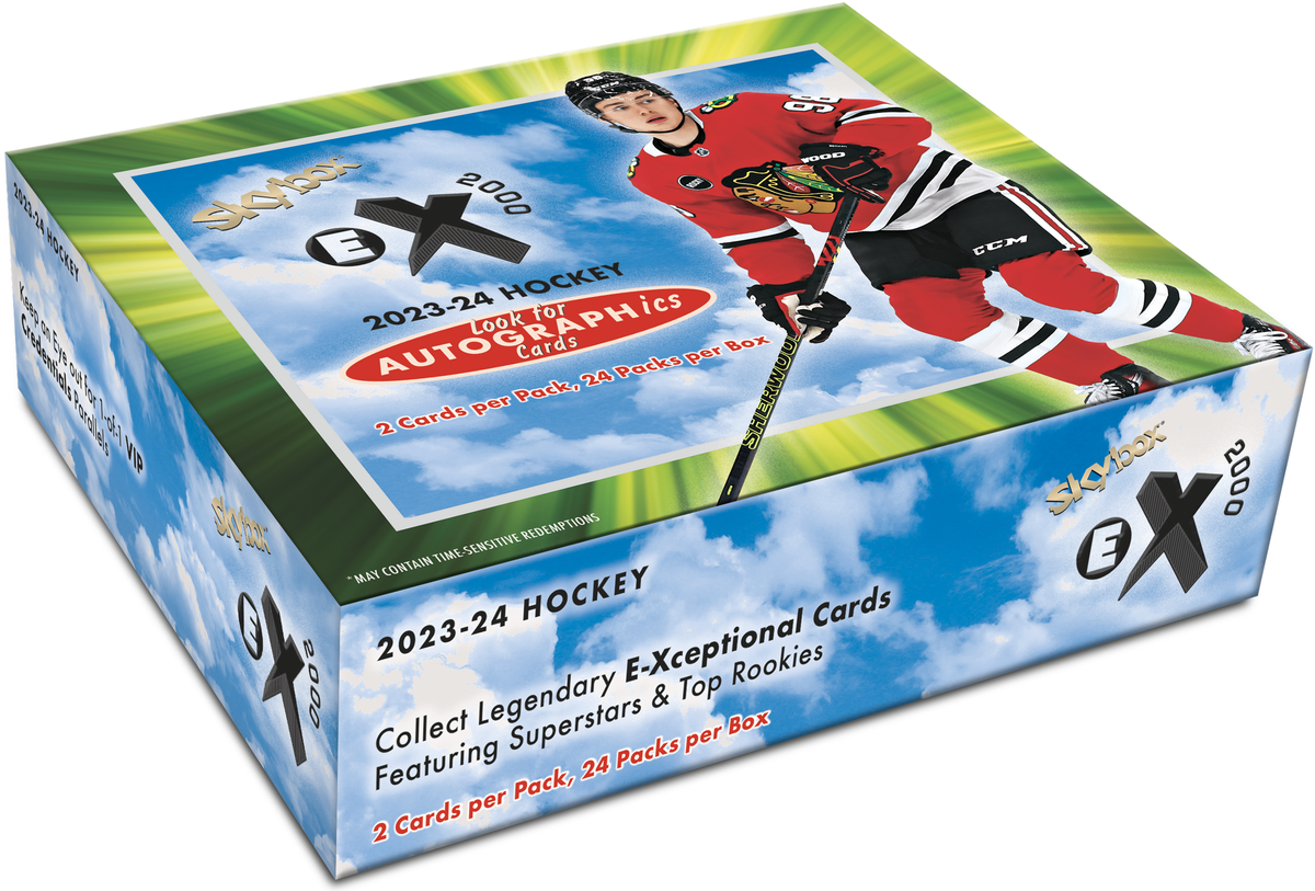 2023-24 Upper Deck Skybox EX 2000 Hockey Hobby Box *Read Description ...