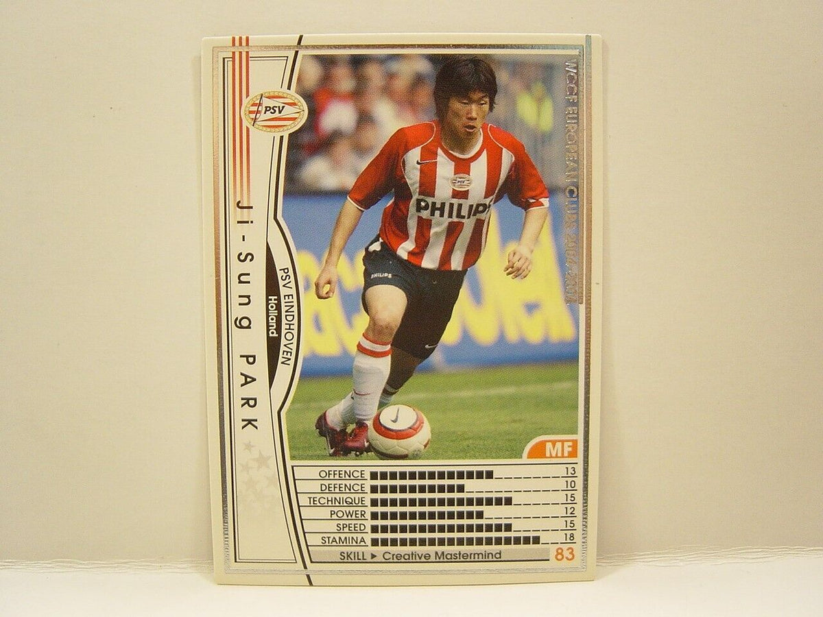 Panini WCCF 2004-05 Park Ji-Sung PSV Eidhoven #105 RC (Rookie Card) Ja – A & C Games