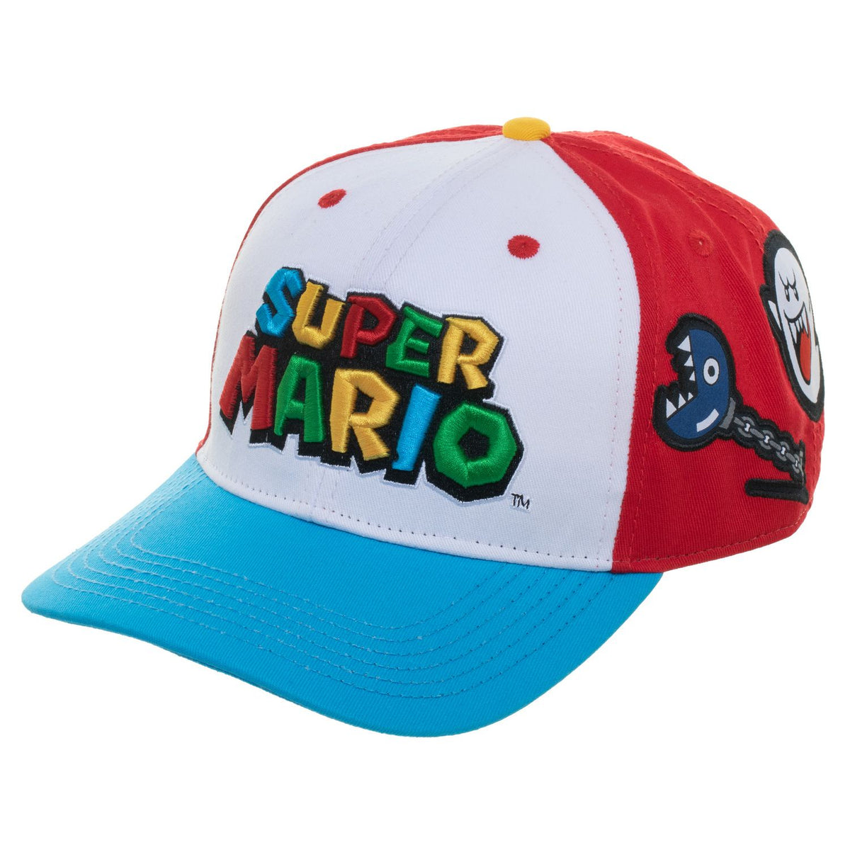 SUPER MARIO BROS - Omni Patch Cotton Twill Precurve Snapback – A & C Games