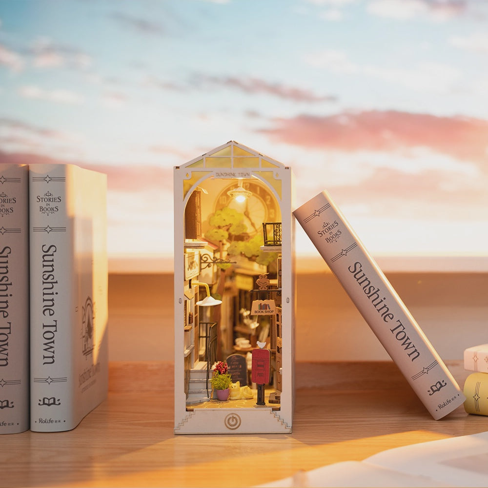 Rolife Book Nook & Wonderland - Sunshine Town TGB02 – A & C Games