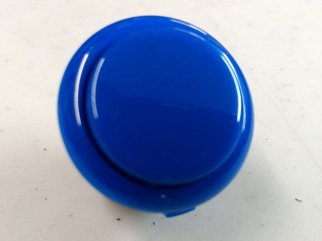 Sanwa Button Solid Colour OBSF-30mm Snap-In Pushbutton (Royal Blue) – A ...