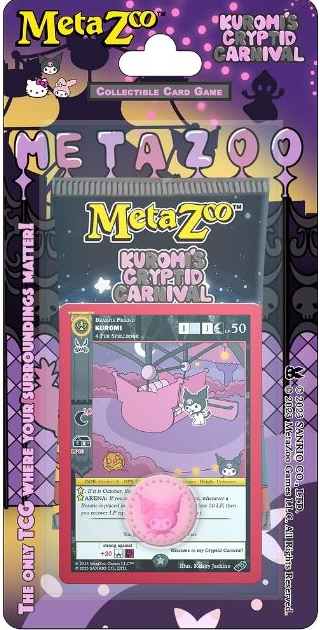 MetaZoo x Hello Kitty: Kuromi's Cryptid Carnival Blister Pack – A & C Games