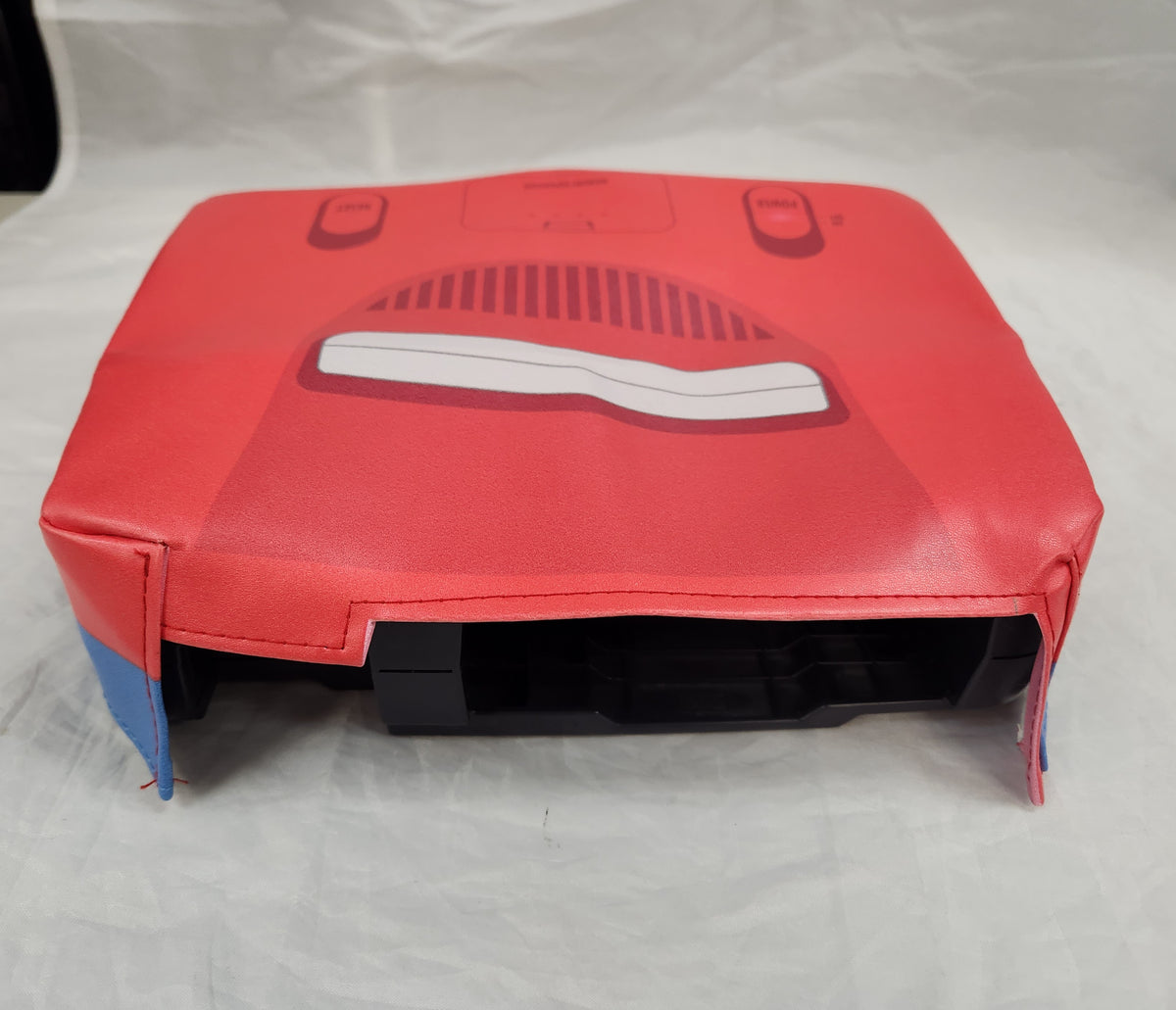 A & C Games Branded Nintendo 64 Console Red Dust Cover N64 - Vinyl
