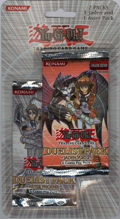 Yu-Gi-Oh! Duelist Pack Jaden Yuki 2/Aster Phoenix Blister Pack – A & C ...