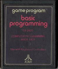 Basic Programming (Text Label) - Atari 2600 (Pre-owned) – A & C Games