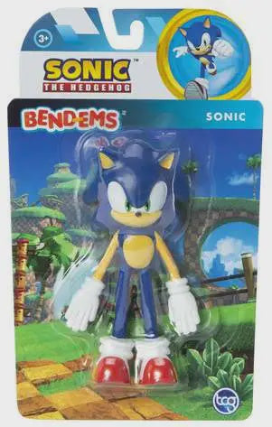 Bend-Ems Sonic the Hedgehog 5" Figure - Sonic – A & C Games