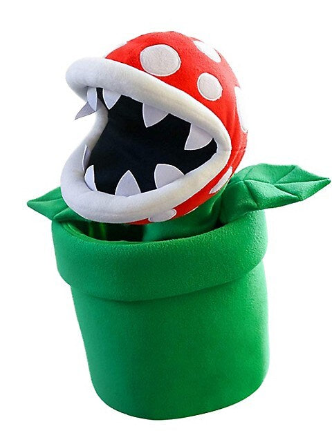 Super Mario Hand Puppet Plush - Gigantic Piranha Plant – A & C Games
