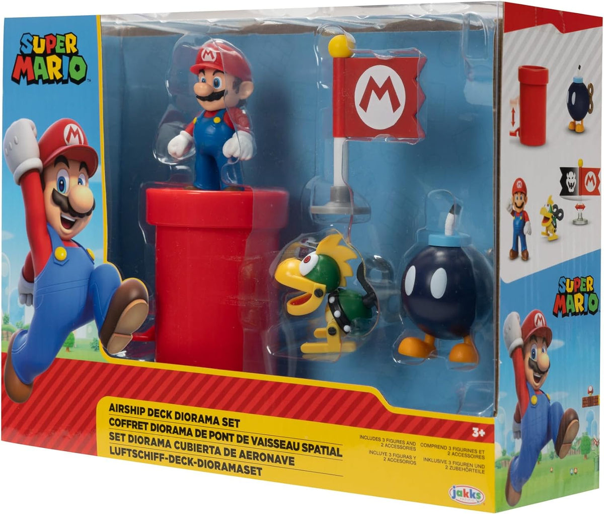 Super Mario - Airship Deck Diorama Set [Jakks Pacific] – A & C Games