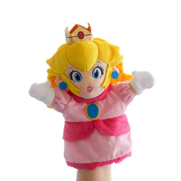 Super Mario Hand Puppet Plush - Princess Peach – A & C Games