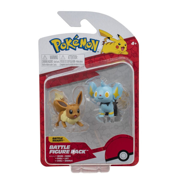 Pokemon Battle Figure Pack Battle Ready! - Eevee / Shinx – A & C Games